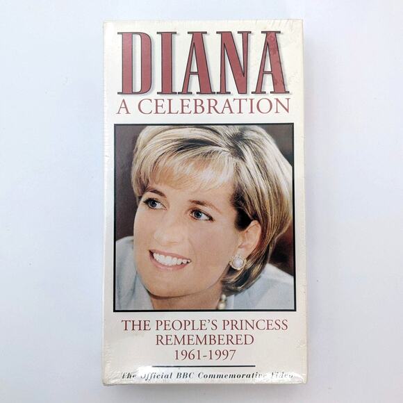 BBC | Media | Princess Diana A Celebration 961 1997 New Sealed Vhs Bbc ...
